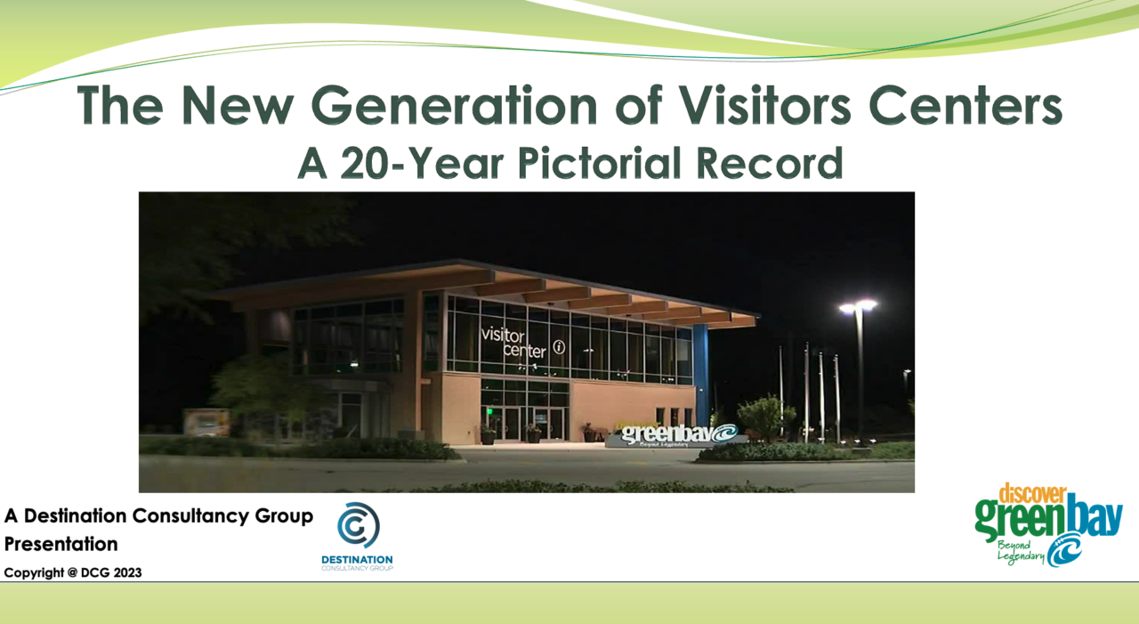 The New Generation of Visitors Centers: A 20-Year Pictorial Record ...